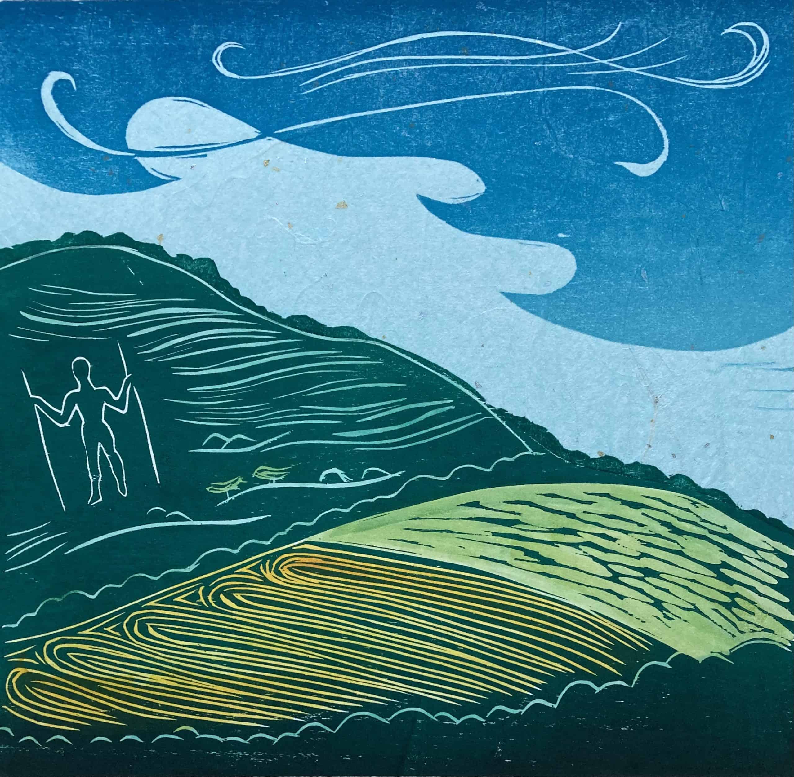LONG MAN - Helen Brown: Printmaker
