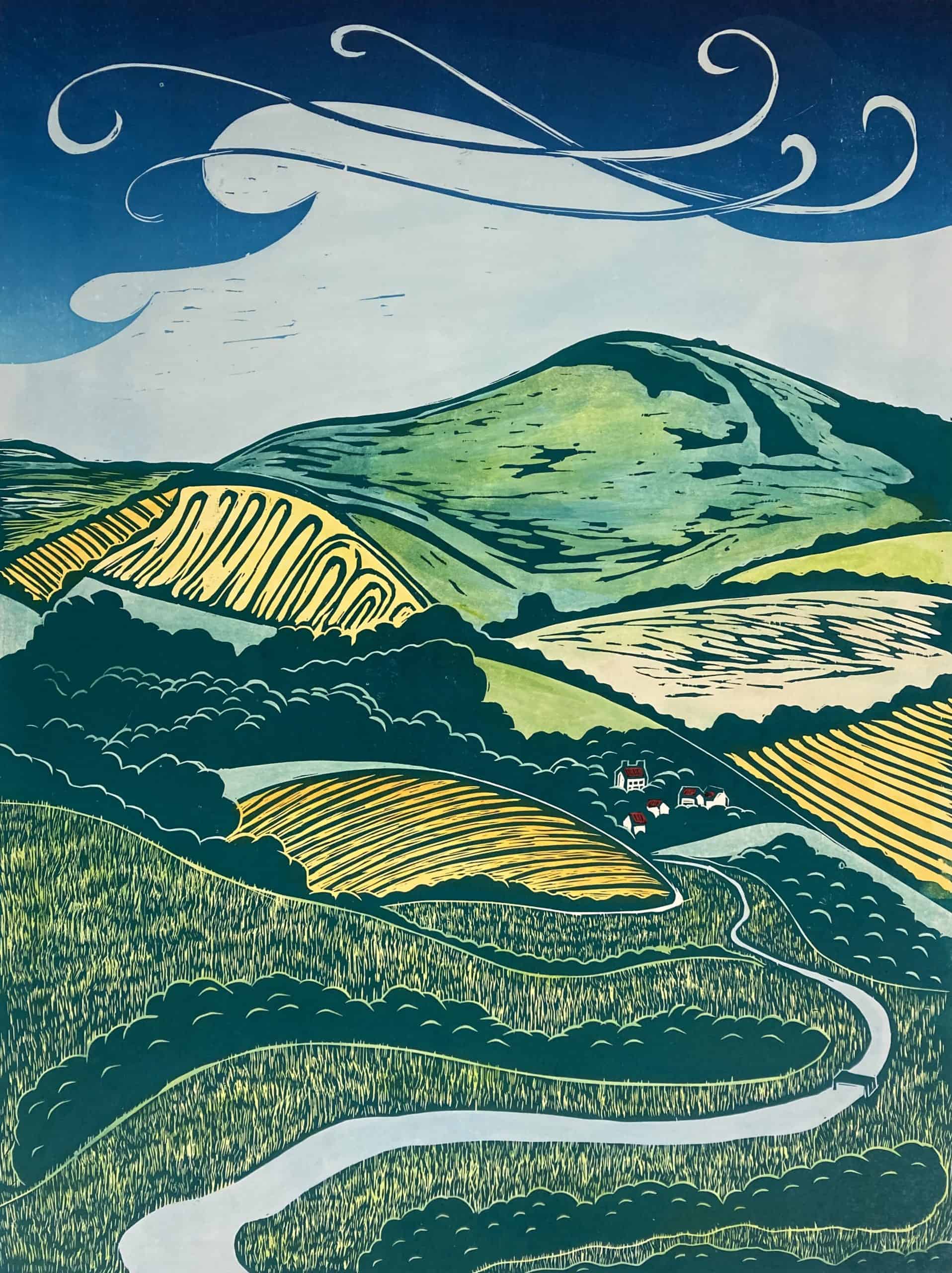 HIGH AND OVER - Helen Brown: Printmaker